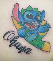 Stitch with name – Southwest Tattoos & Body Piercings